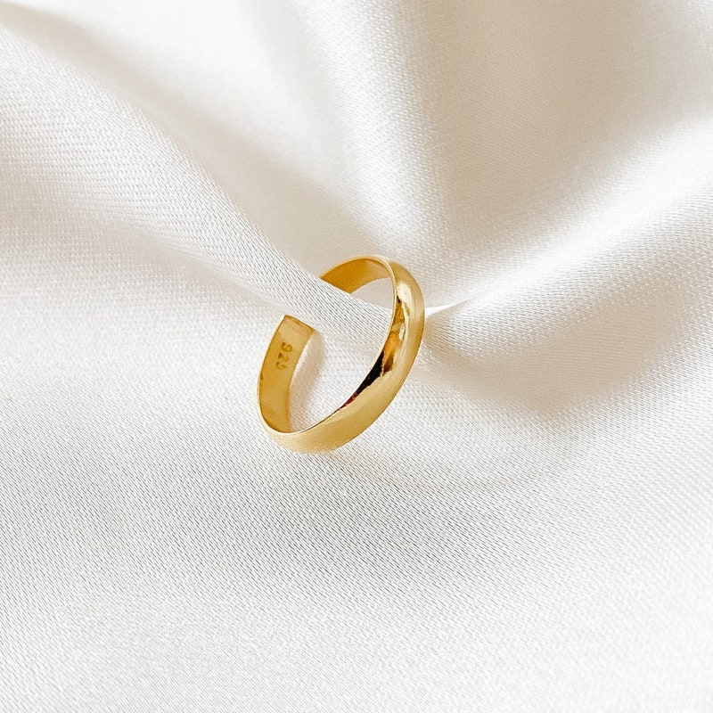 Solid Gold 14kt Signet Ring - Etsy UK