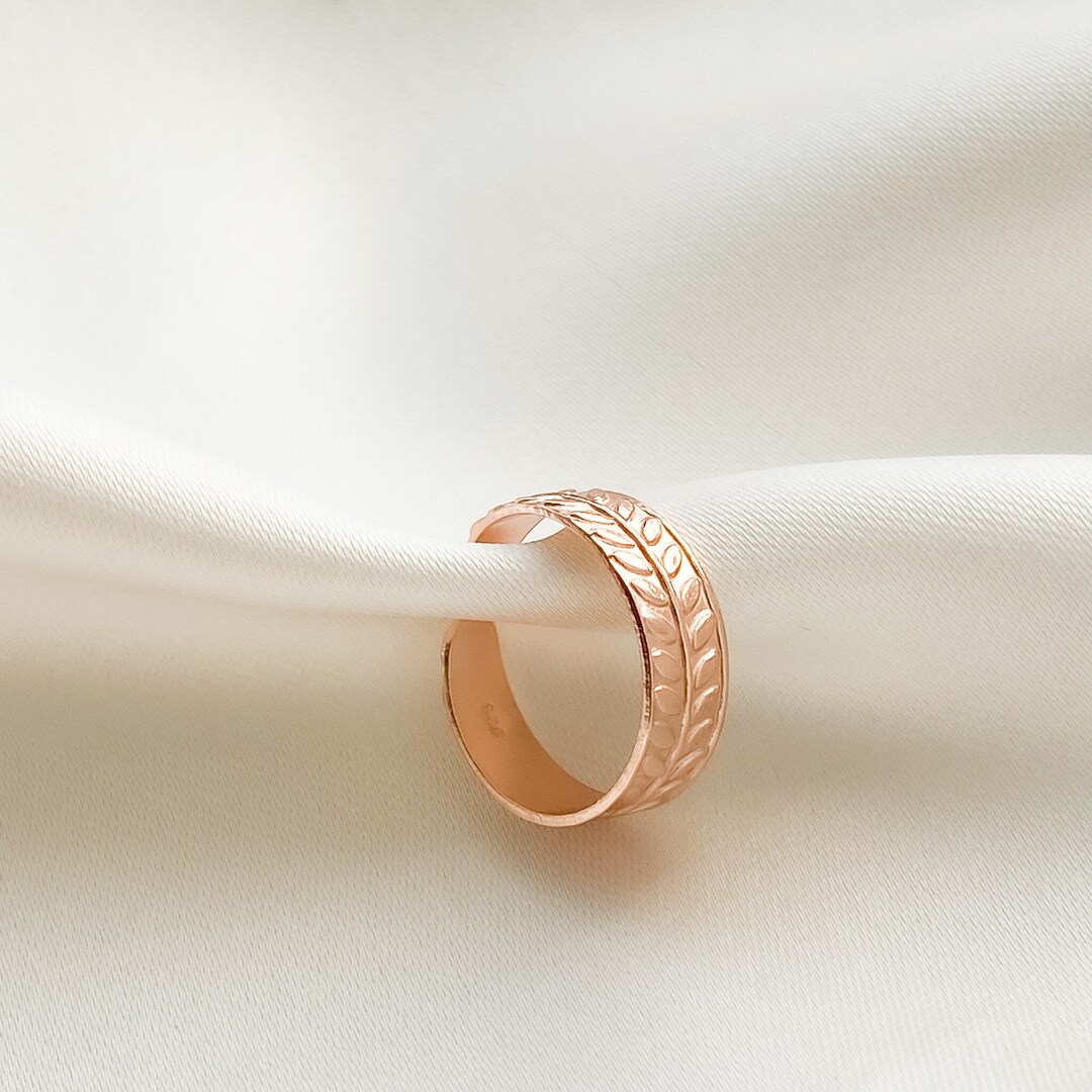 Rose Gold Triple Toe Ring , Adjustable Toe Ring , Rose Gold Toe Ring ...
