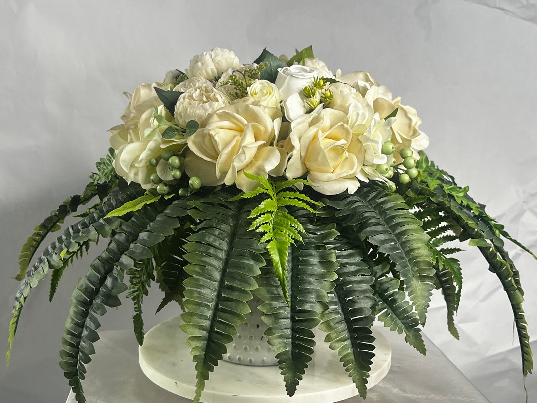 White Rose Fern of Love By: Jrenee’ - Etsy