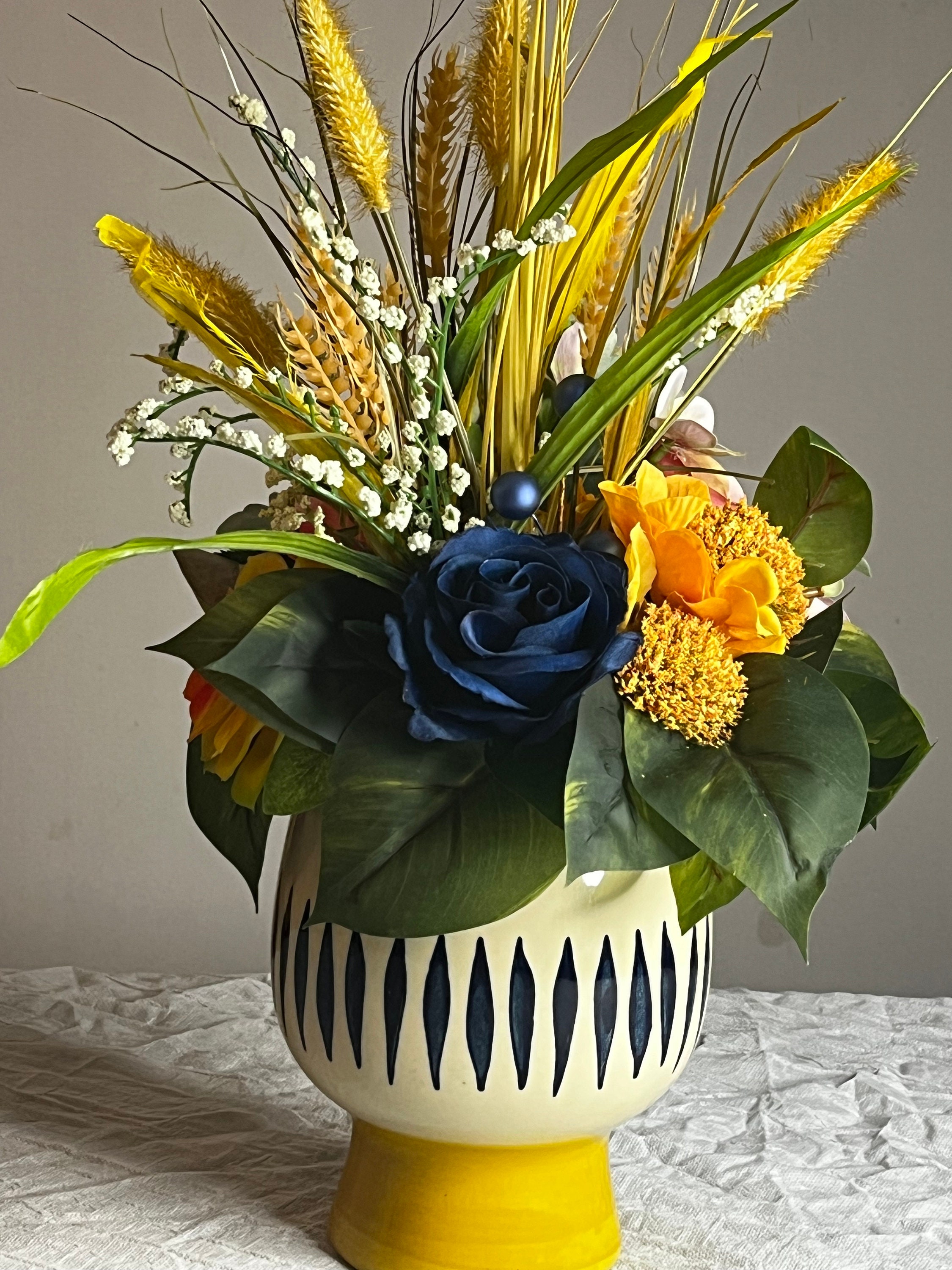 Gorgeous Artificial Lady Floral Hat Elegant Face Floral Arrangement - Etsy