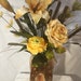 YELLOW GOLD ROSES Beautiful Flower Arrangement - Etsy