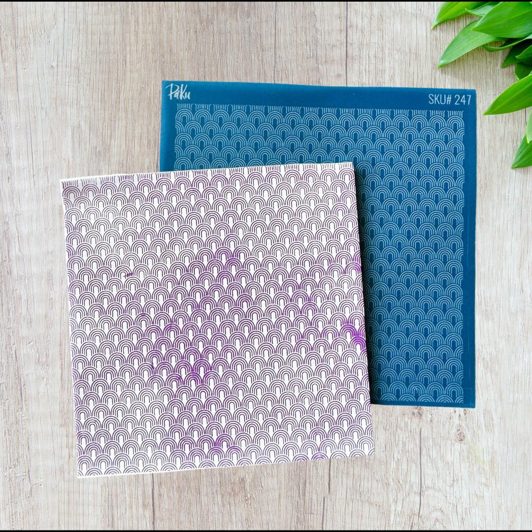 Silk Screens for Polymer Clay Circle Design Silk Screen Printing Women ...