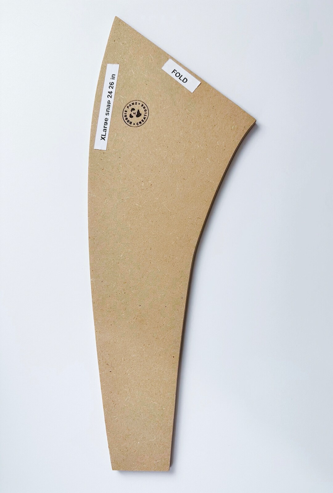 Extra Large Snap Pet Bandana Wood Cutting Template, Xlarge-24-26 Inches ...