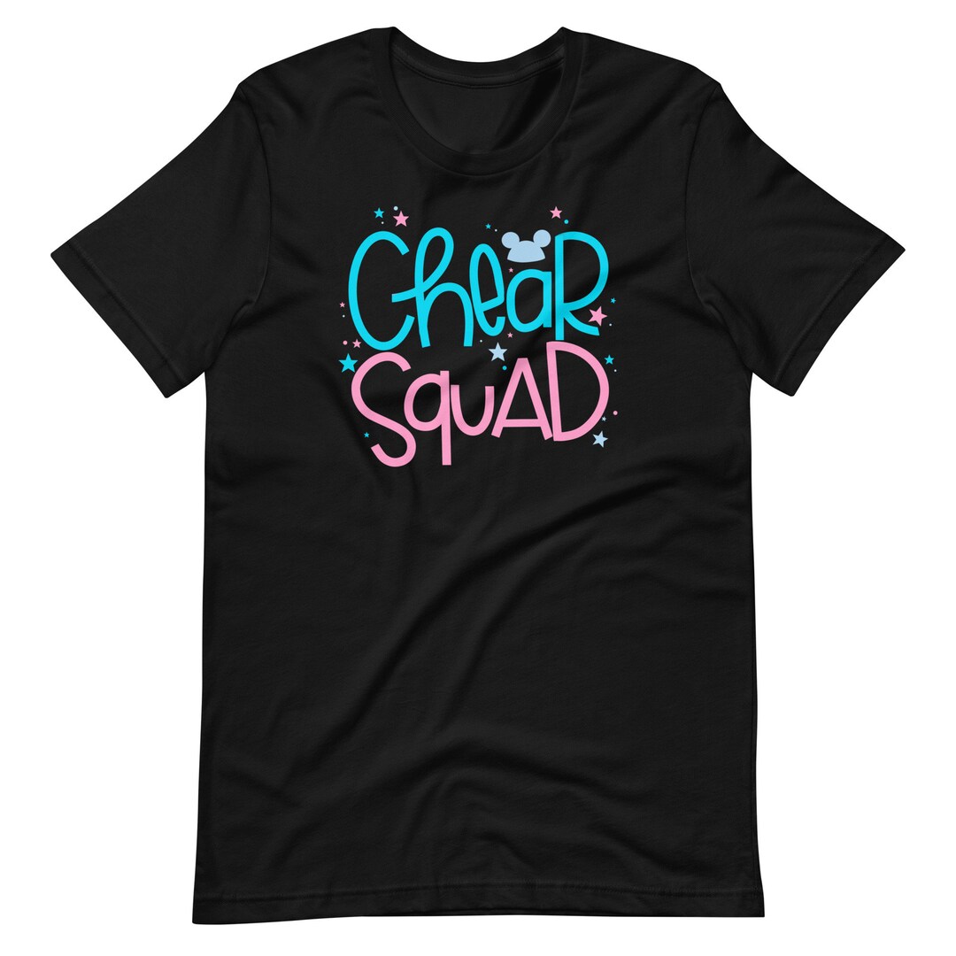 Chear Squad T-shirt, WDW Marathon Cheering Shirt, Marathon Support Crew ...