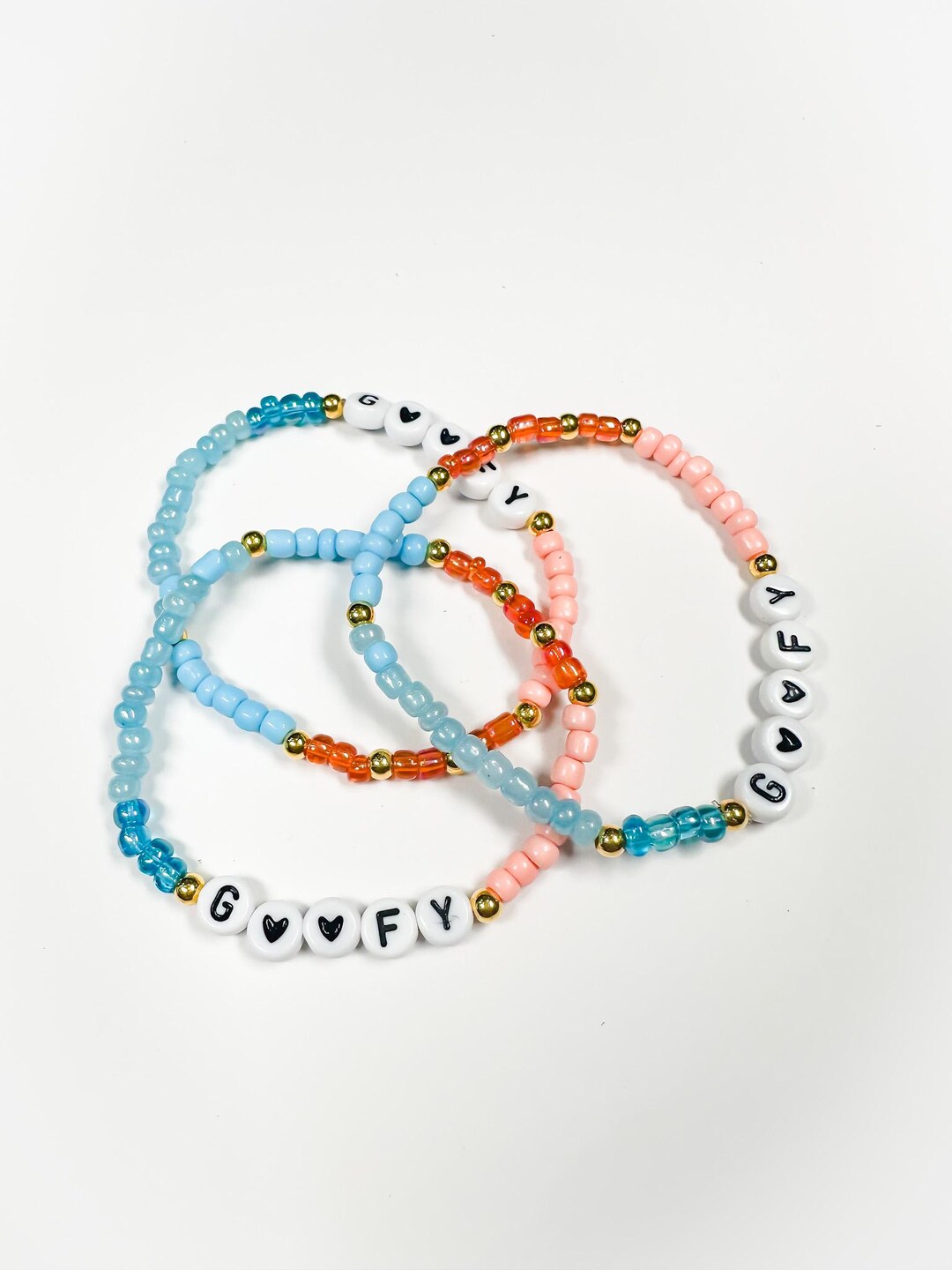 Handmade 'goofy Challenge' Beaded Bracelet – Running Jewelry for Race ...