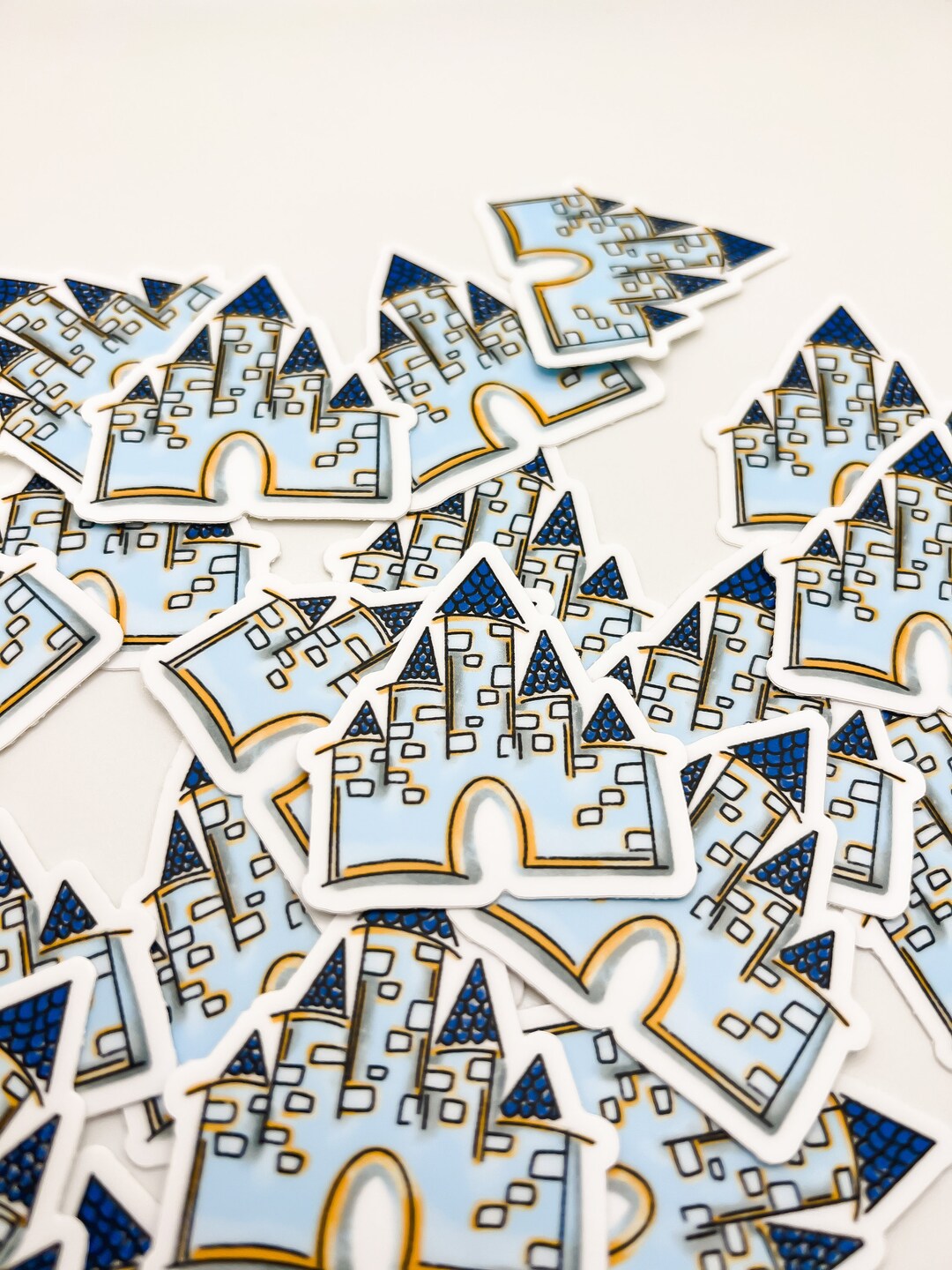 Cinderella Mini Sticker, WDW Castle Decal, Family Trip Souvenir - Etsy