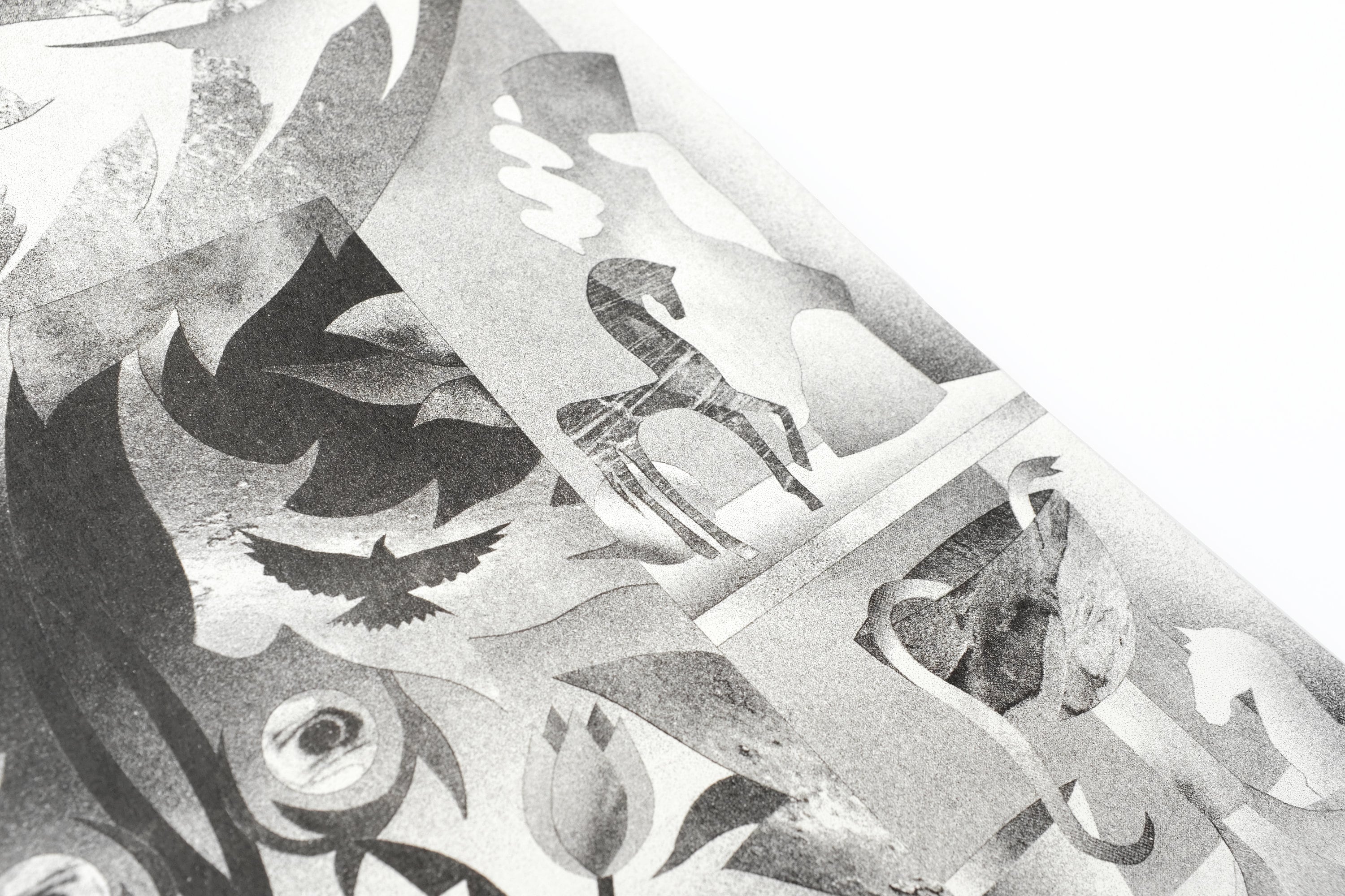 Secret Gardens Risograph Art Print - Etsy