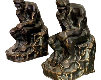 Art & Collectibles Figurines & Knick Knacks Antique Copper The Thinker ...