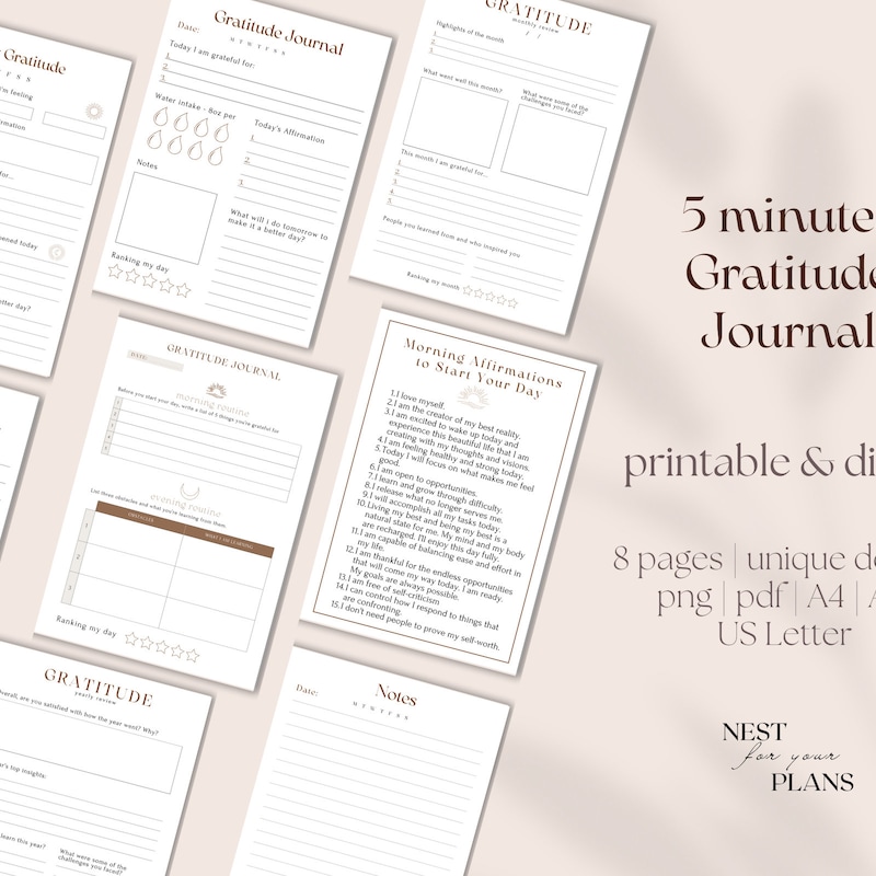 Gratitude Journal - Etsy