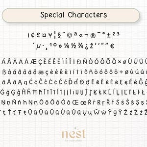 Cute Handwritten Font for Digital Notes, Planning, Journaling ...