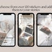 120 Everyday Story Stickers Basic Stories Templates Black - Etsy