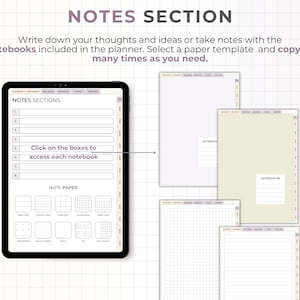 Digital Student Planner | Undated iPad Academic Planner | College ...