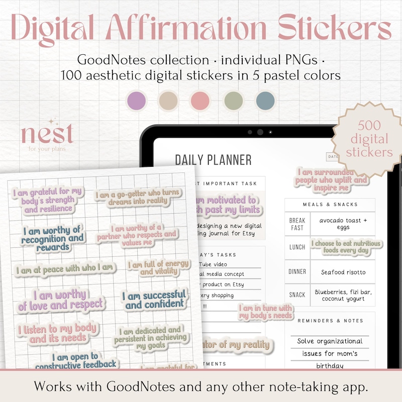 Pastel Puffy Stickers - Etsy UK