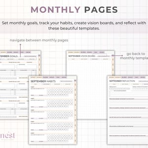 Digital Student Planner | Undated iPad Academic Planner | College ...