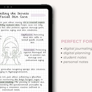 Cute Handwritten Font for Digital Notes, Digital Planning and ...