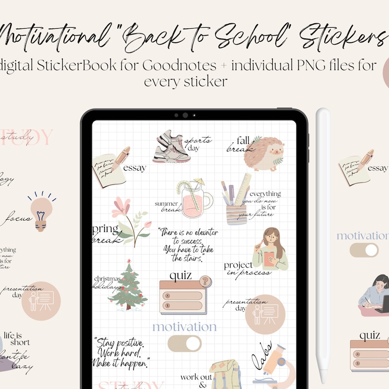 College Planner Stickers - Etsy