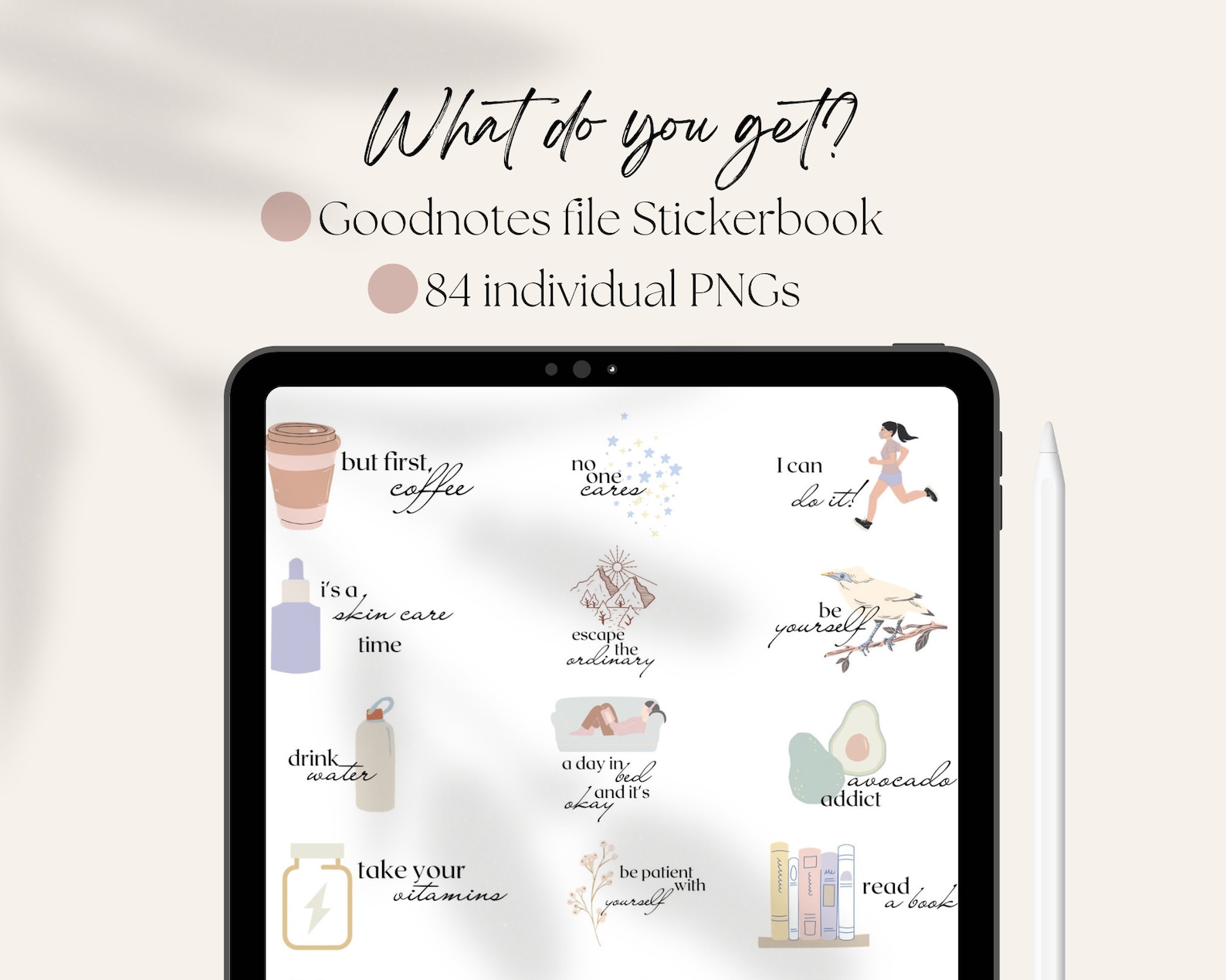 84 Inspirational Digital Stickers, Motivational iPad Stickers ...