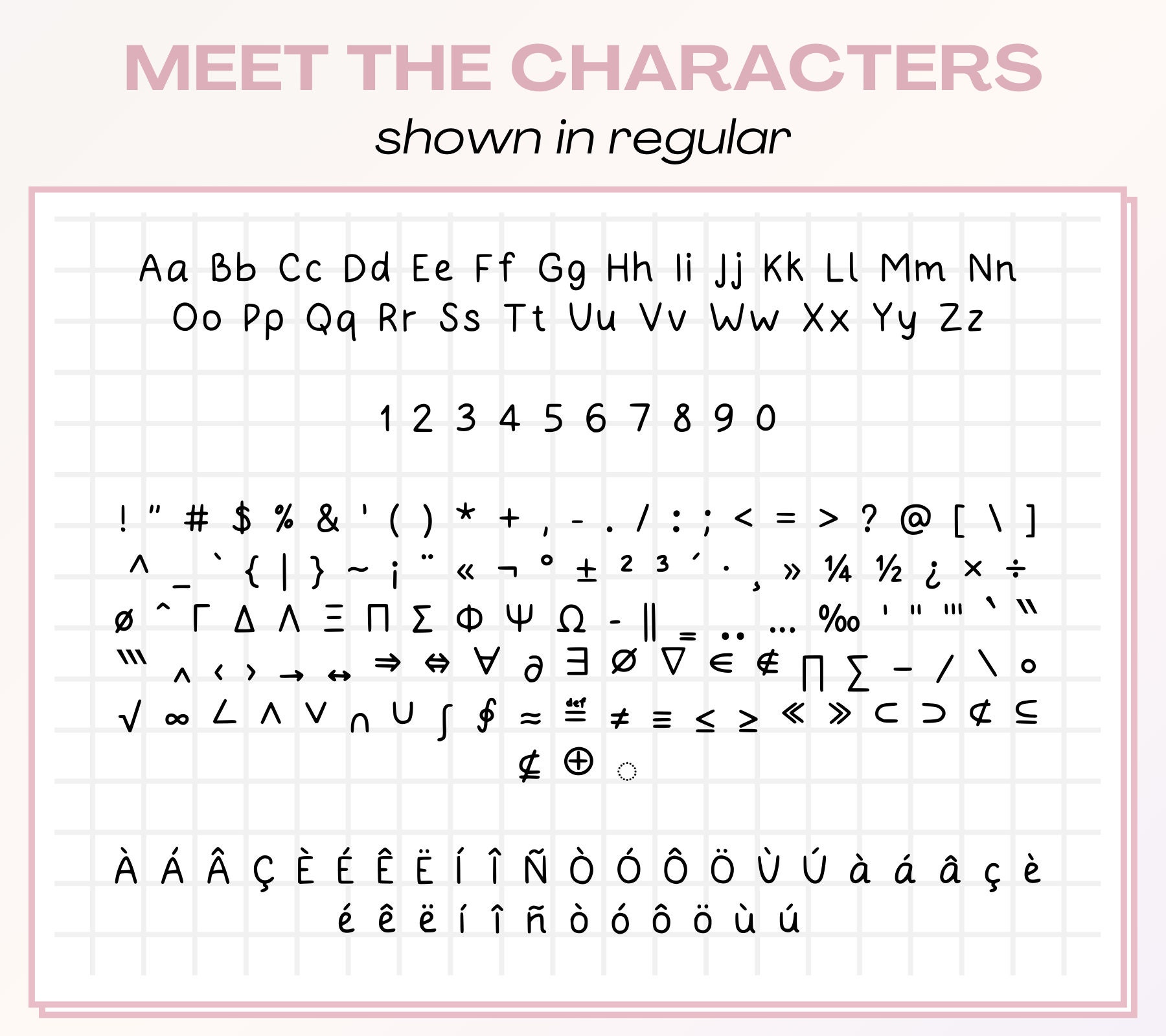 Neat Handwritten Font Bundle for Digital Notes and Digital Planning ...