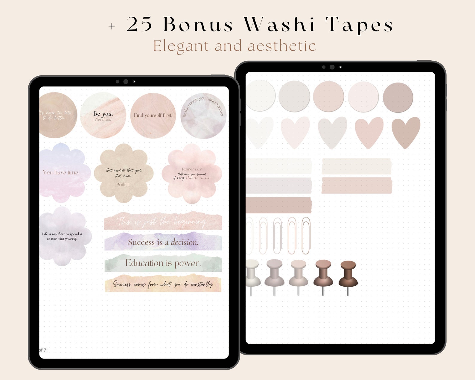 Inspirational Quotes Digital Stickers That Girl Quotes - Etsy