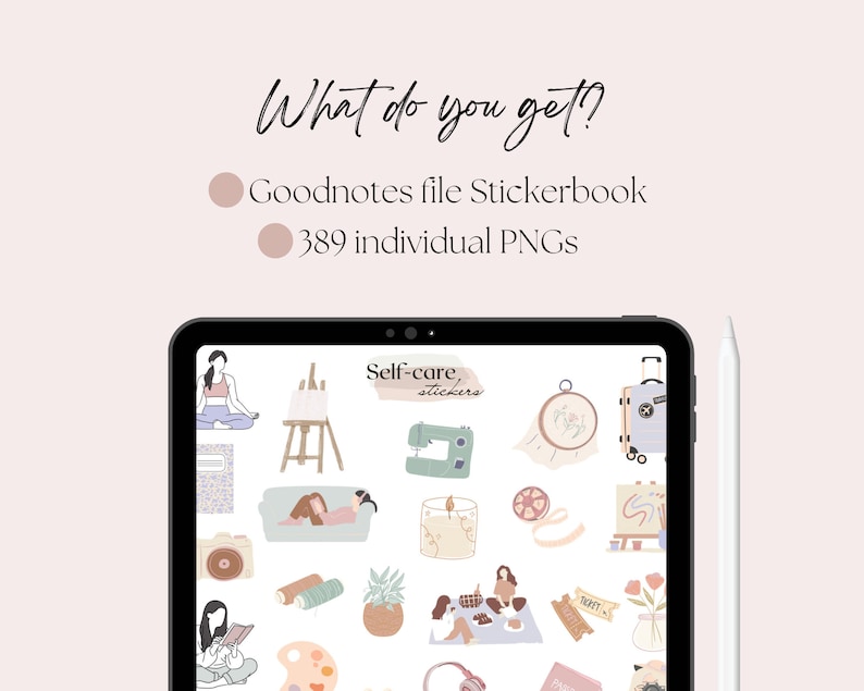 Everyday Digital Stickers Goodnotes PNG Files of Digital - Etsy