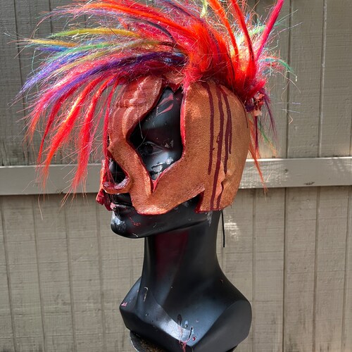 Clown Mask by DRK Studios Custom Made to Order - Etsy