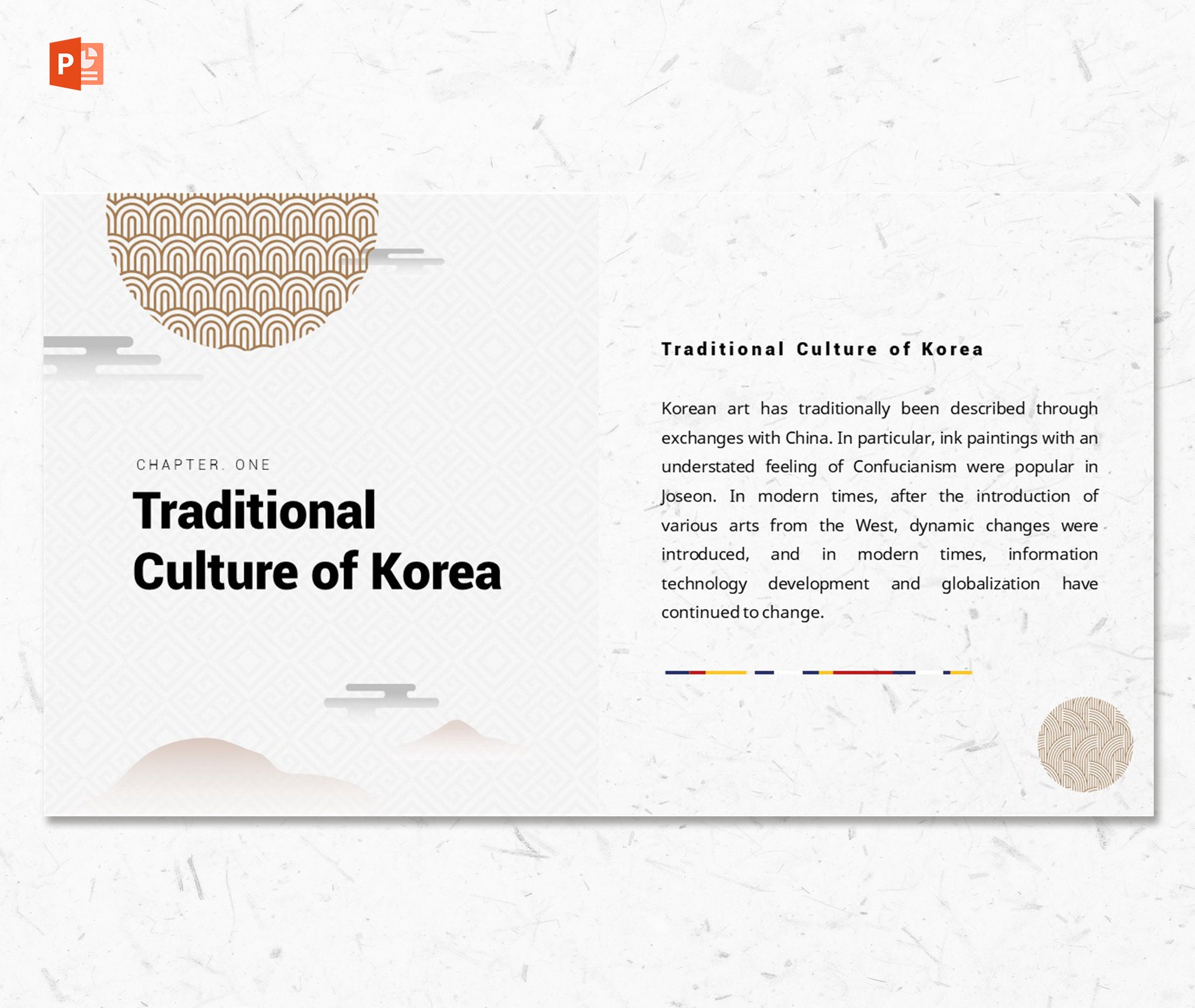 Powerpoint Templates_traditional Culture of Korea - Etsy