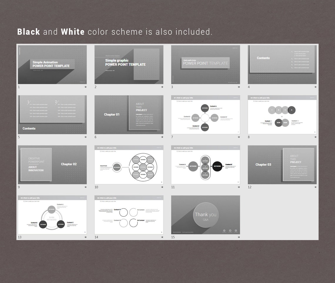 Video Clips Templates_a Shadow of a Simple and yet Geometric - Etsy