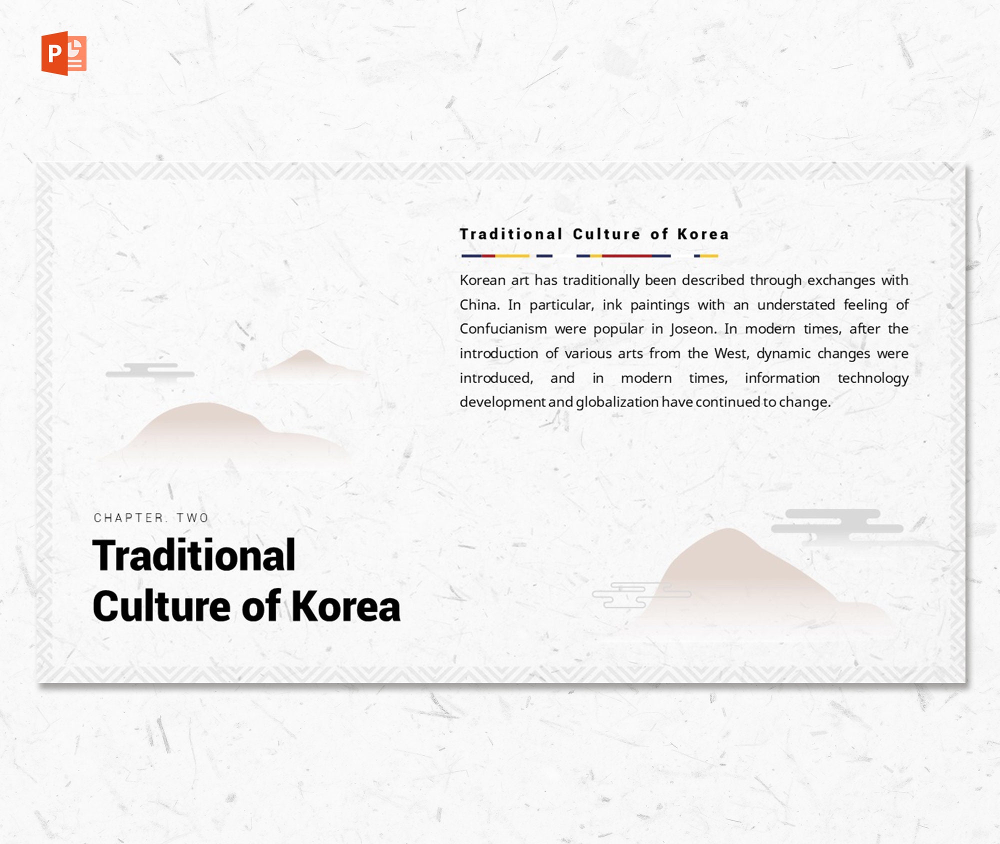 Powerpoint Templates_traditional Culture of Korea - Etsy