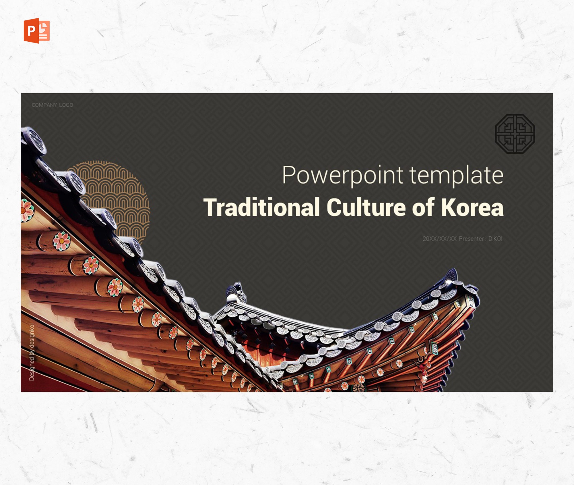 Powerpoint Templates_traditional Culture of Korea - Etsy