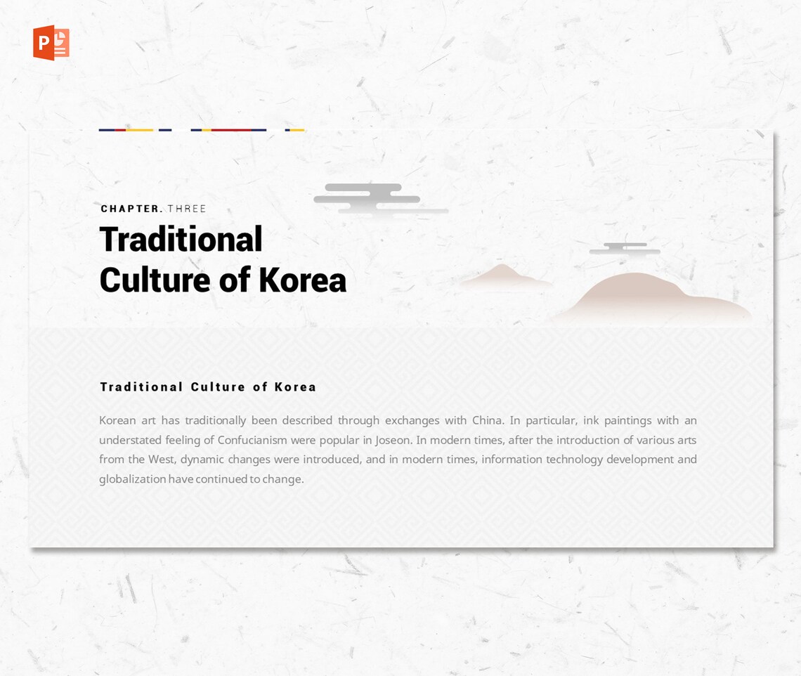 Powerpoint Templates_traditional Culture of Korea - Etsy