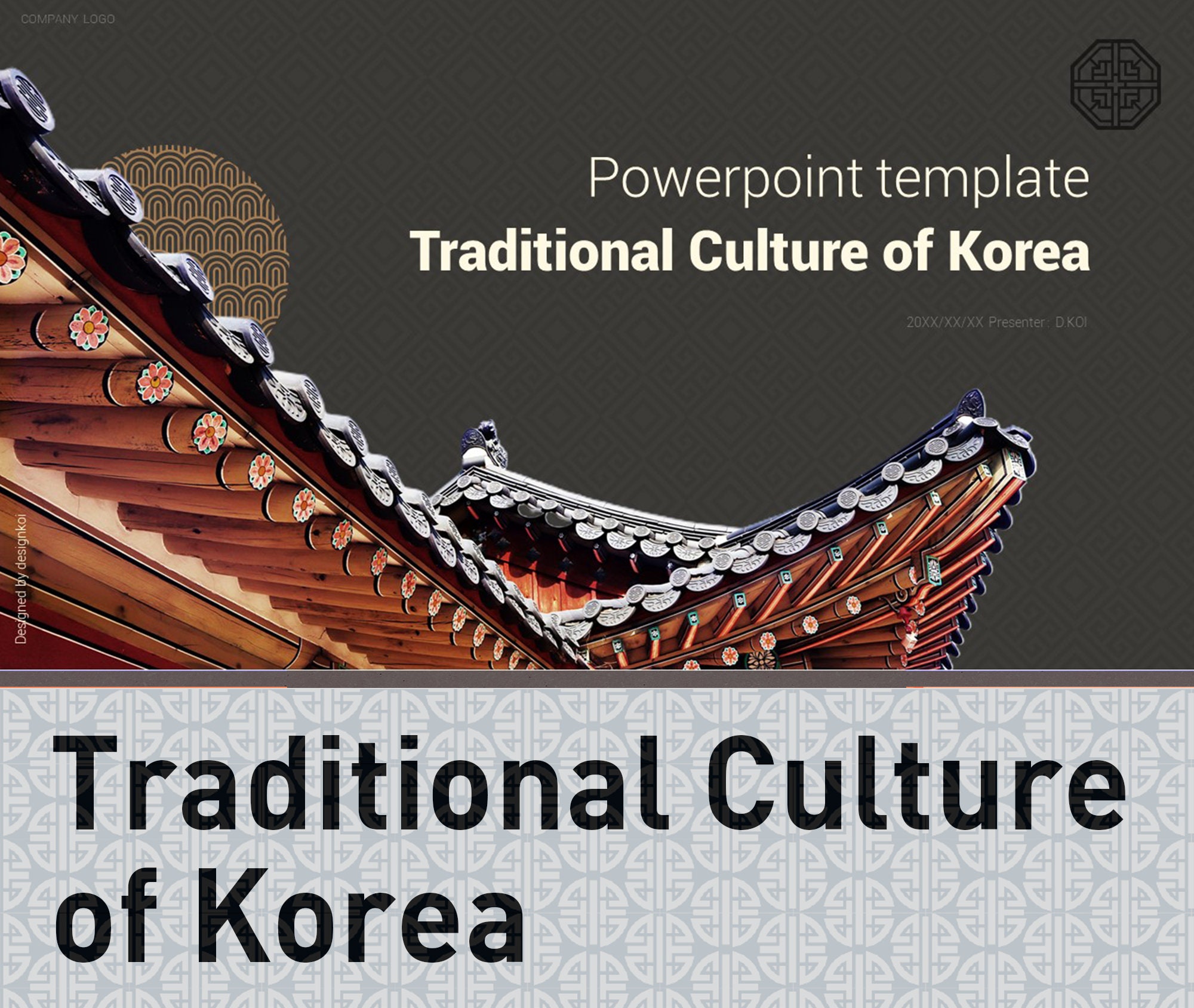 Powerpoint Templates_traditional Culture of Korea - Etsy
