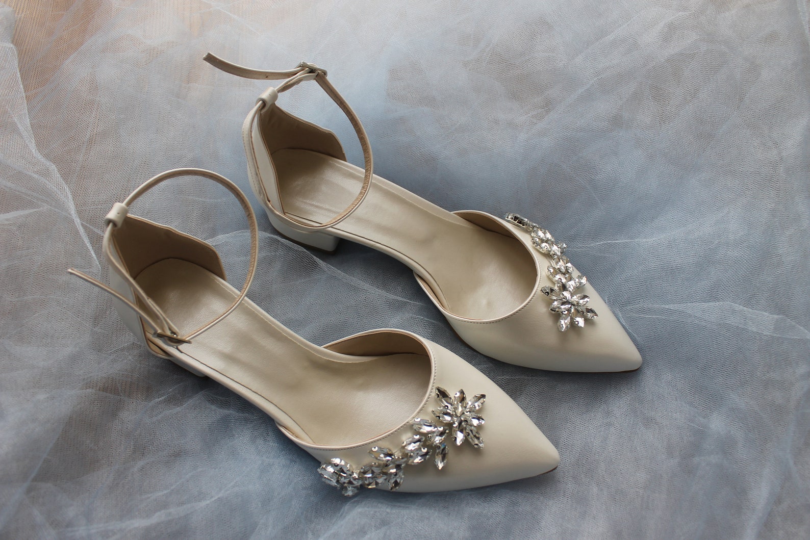 Stone Embellished Shoes for Woman Wedding Shoe for Bride - Etsy