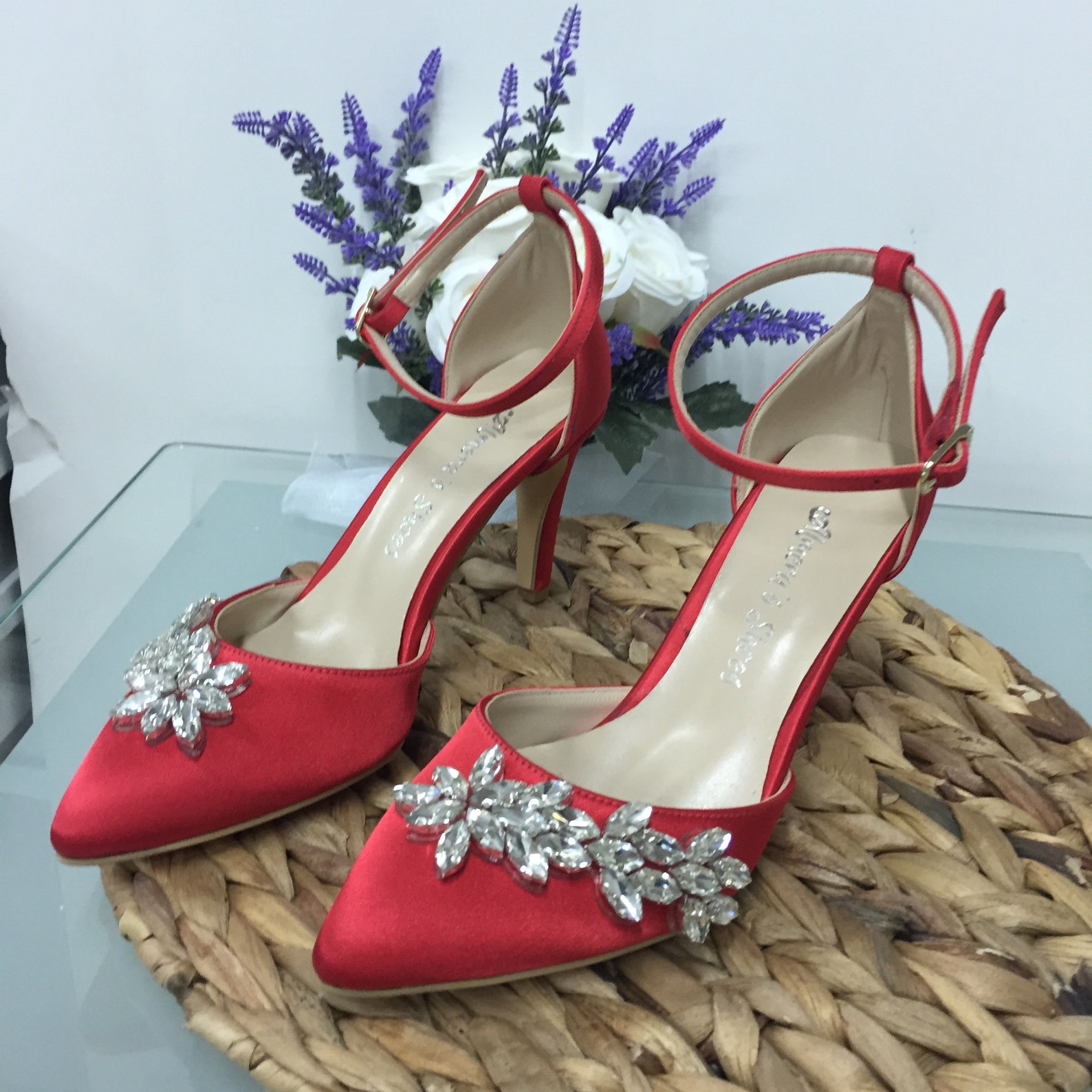 Stone Embellished Shoes for Woman Wedding Shoe for bride | Etsy