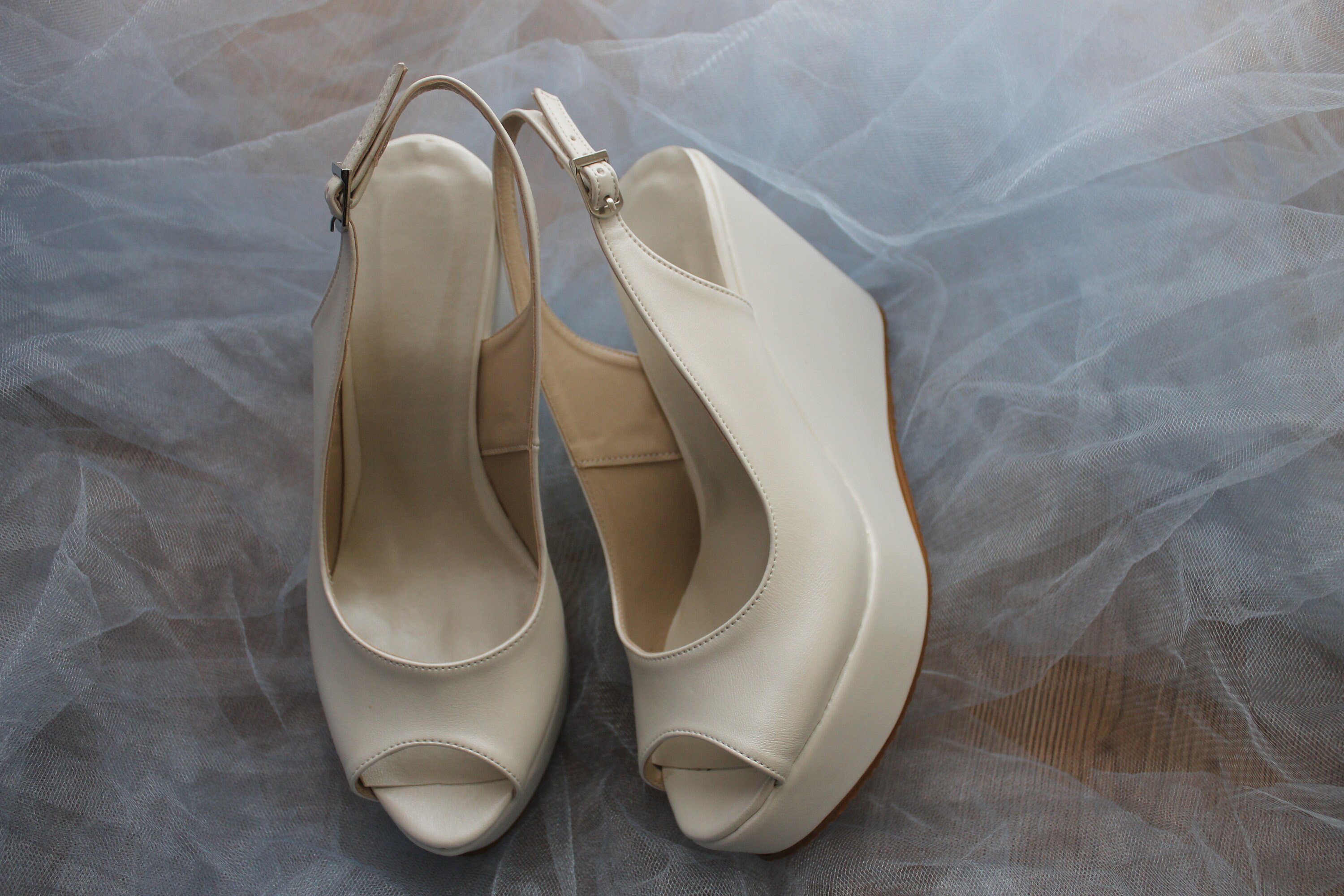 Wedges, Ivory Wedding Wedge , Platforms, Wedge Bride Shoes , Bridal ...