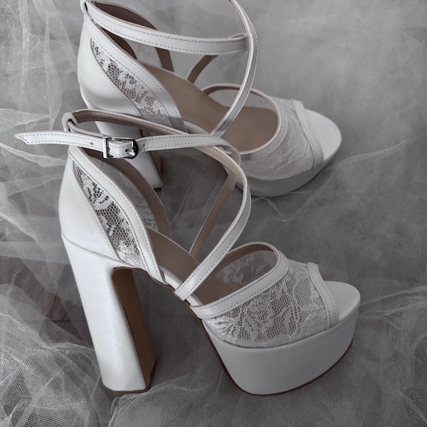 Lace Bridal Shoes - Etsy