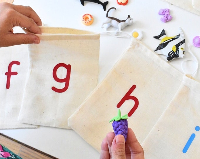 Montessori Language Objects ABC Miniatures Trinkets Alphabet Letter ...