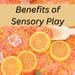 Sensory Bin Lemonade Stand Lemonade Play Kit Summer Sensory Play ...