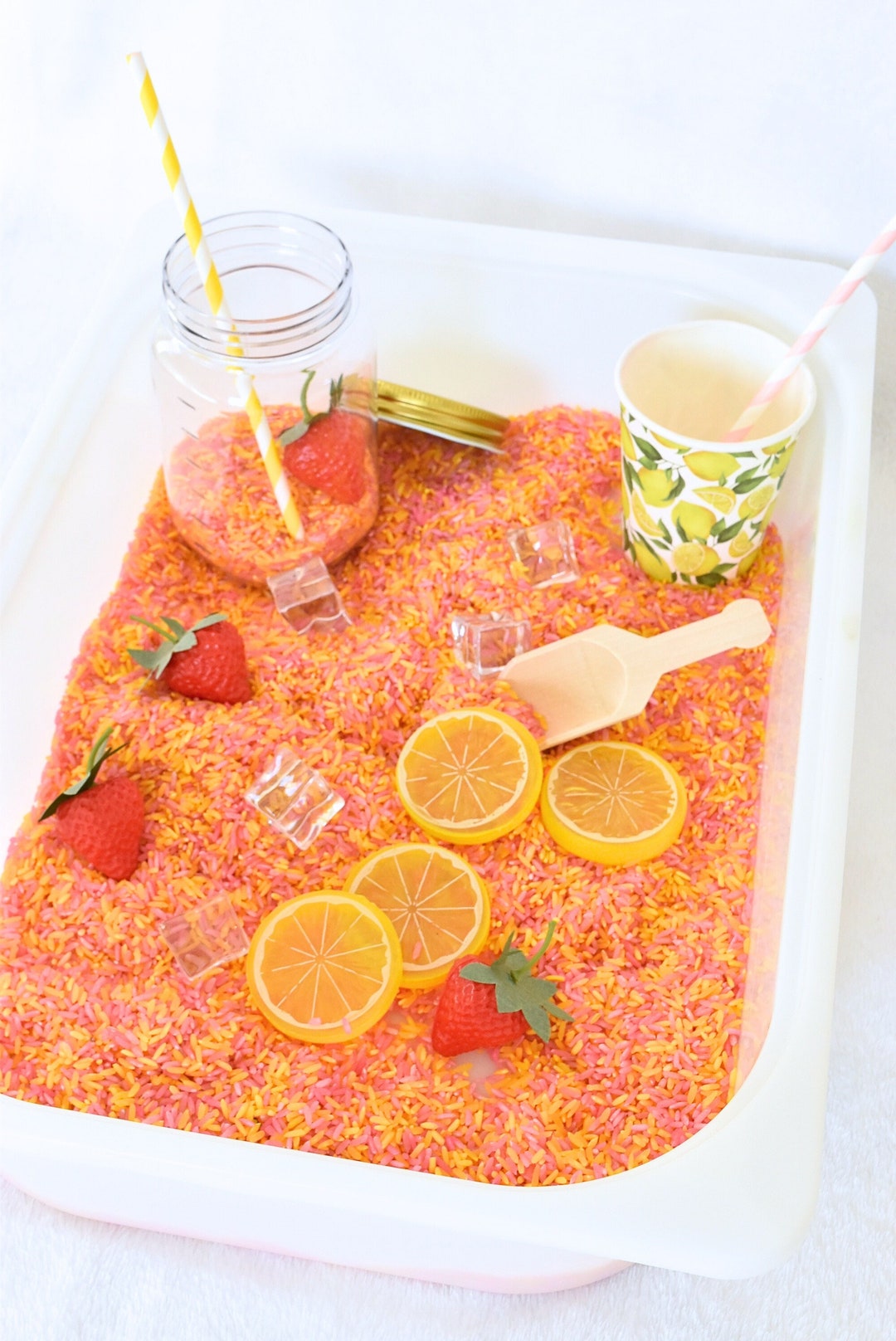 Sensory Bin Lemonade Stand Lemonade Play Kit Summer Sensory Play ...