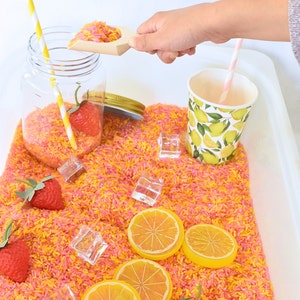 Sensory Bin Lemonade Stand Lemonade Play Kit Summer Sensory Play ...