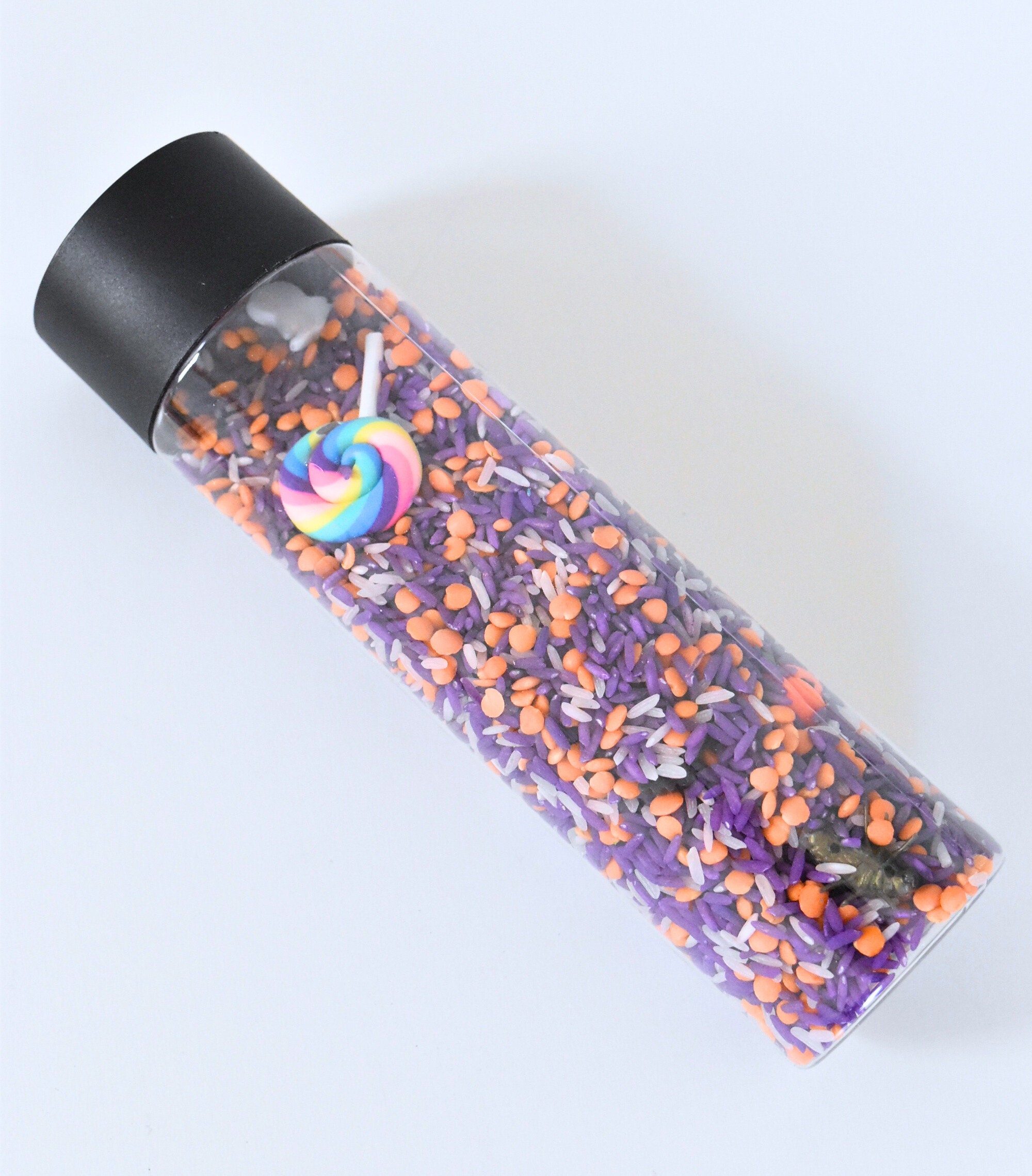 Halloween I Spy Bottle Travel Game Plane Quiet Time Fidget on the Go ...