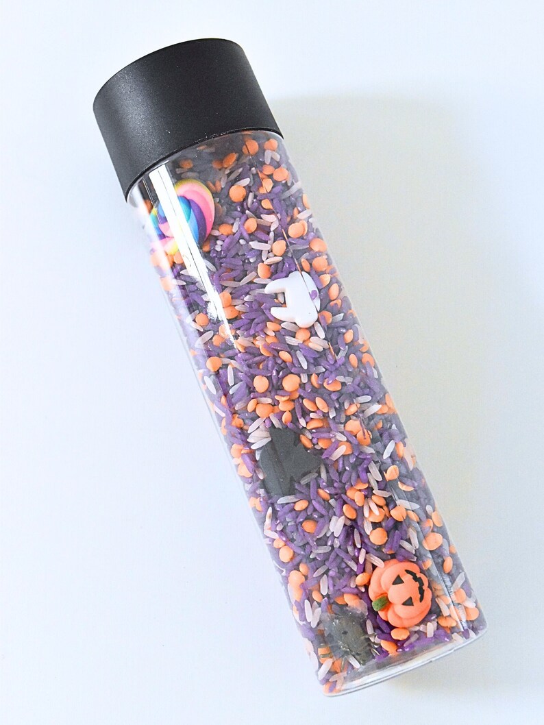 Halloween I Spy Bottle Travel Game Plane Quiet Time Fidget on - Etsy