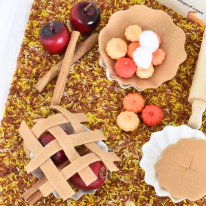 Apple Pie Sensory Bin Pumpkin Pie Sensory Play Fall Kit Toddler ...