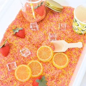 Sensory Bin Lemonade Stand Lemonade Play Kit Summer Sensory Play ...