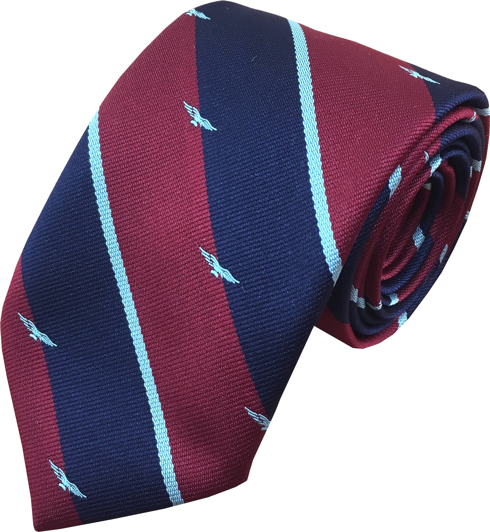 RAF Wings Motif Regimental Neck Tie - Etsy