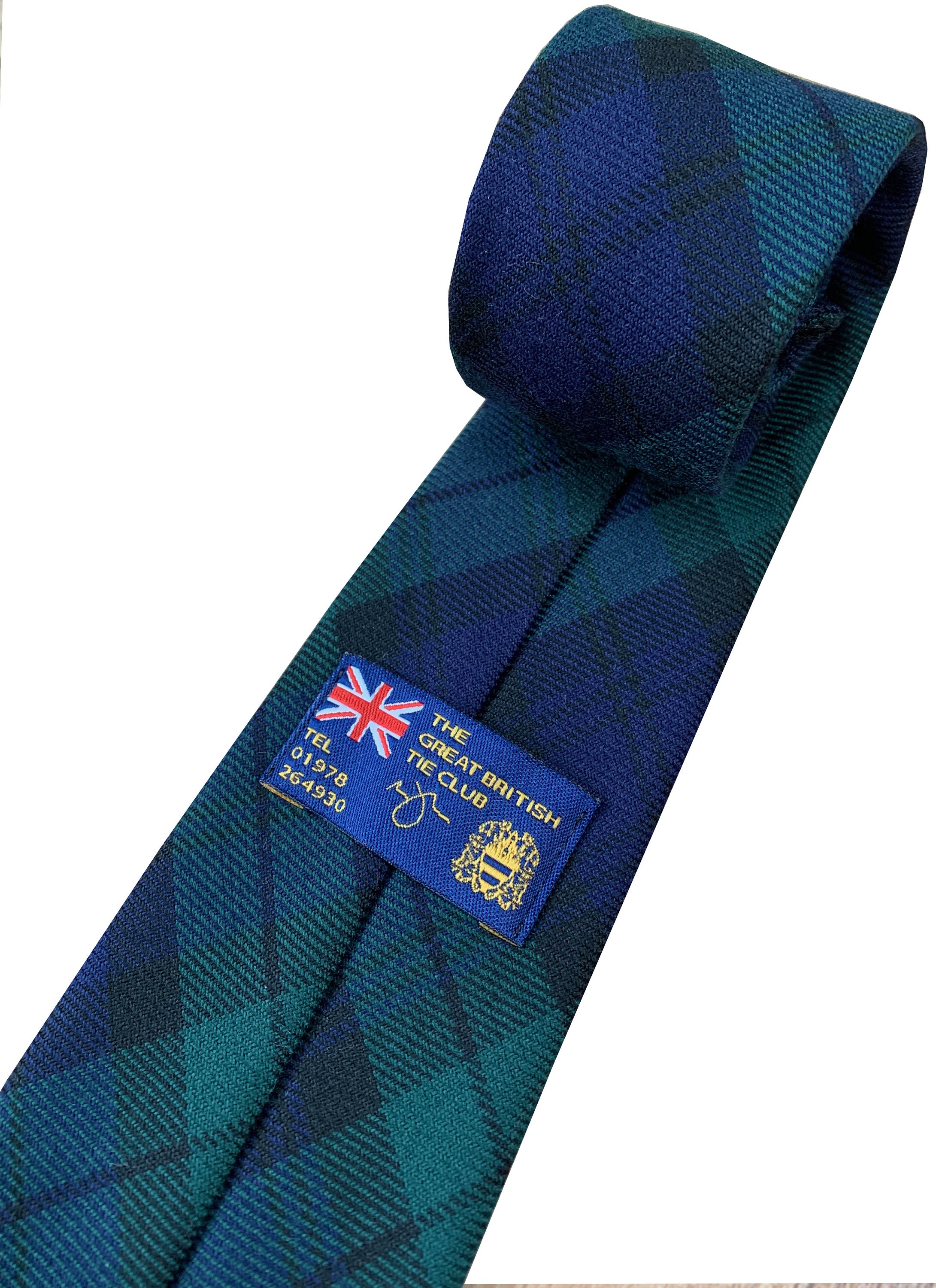Black Watch Tartan Scottish Plaid Neck Tie - Etsy