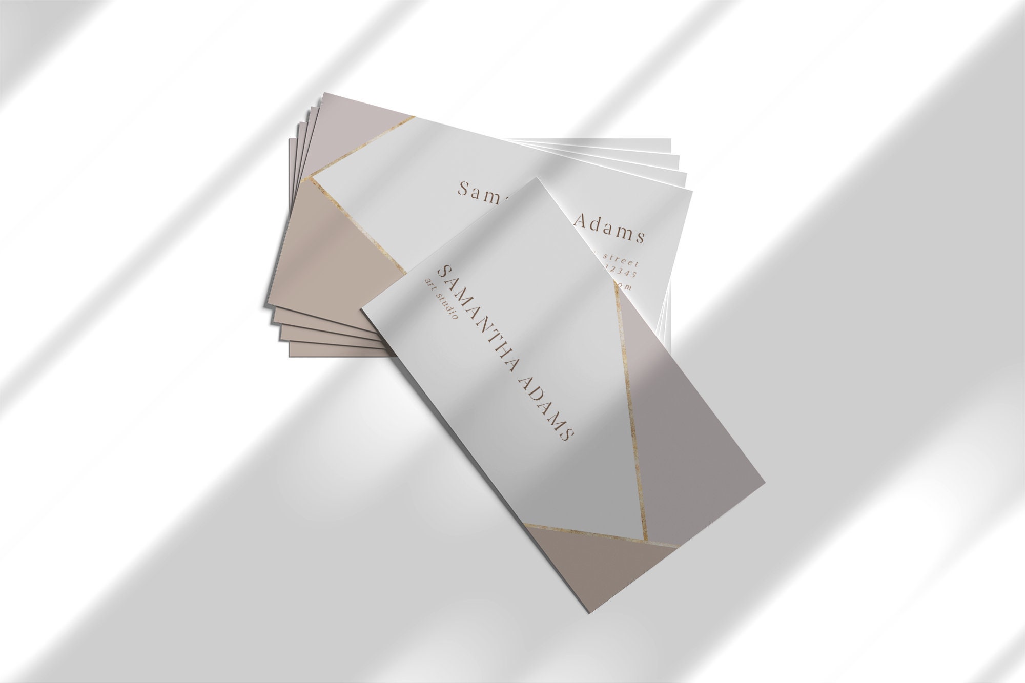 DIY Printable Business Card Geo Editable Business Card Business Card ...