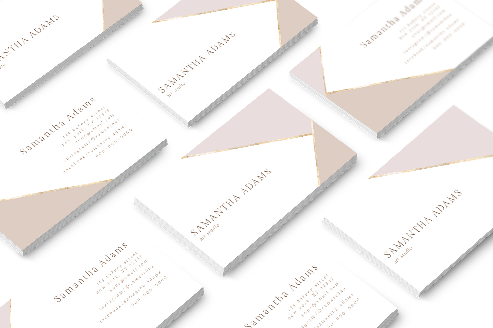 DIY Printable Business Card Geo Editable Business Card Business Card ...