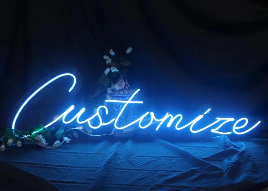 Custom Neon Sign,kids Bedroom Neon Sign Light,light up Name Sign,teens ...