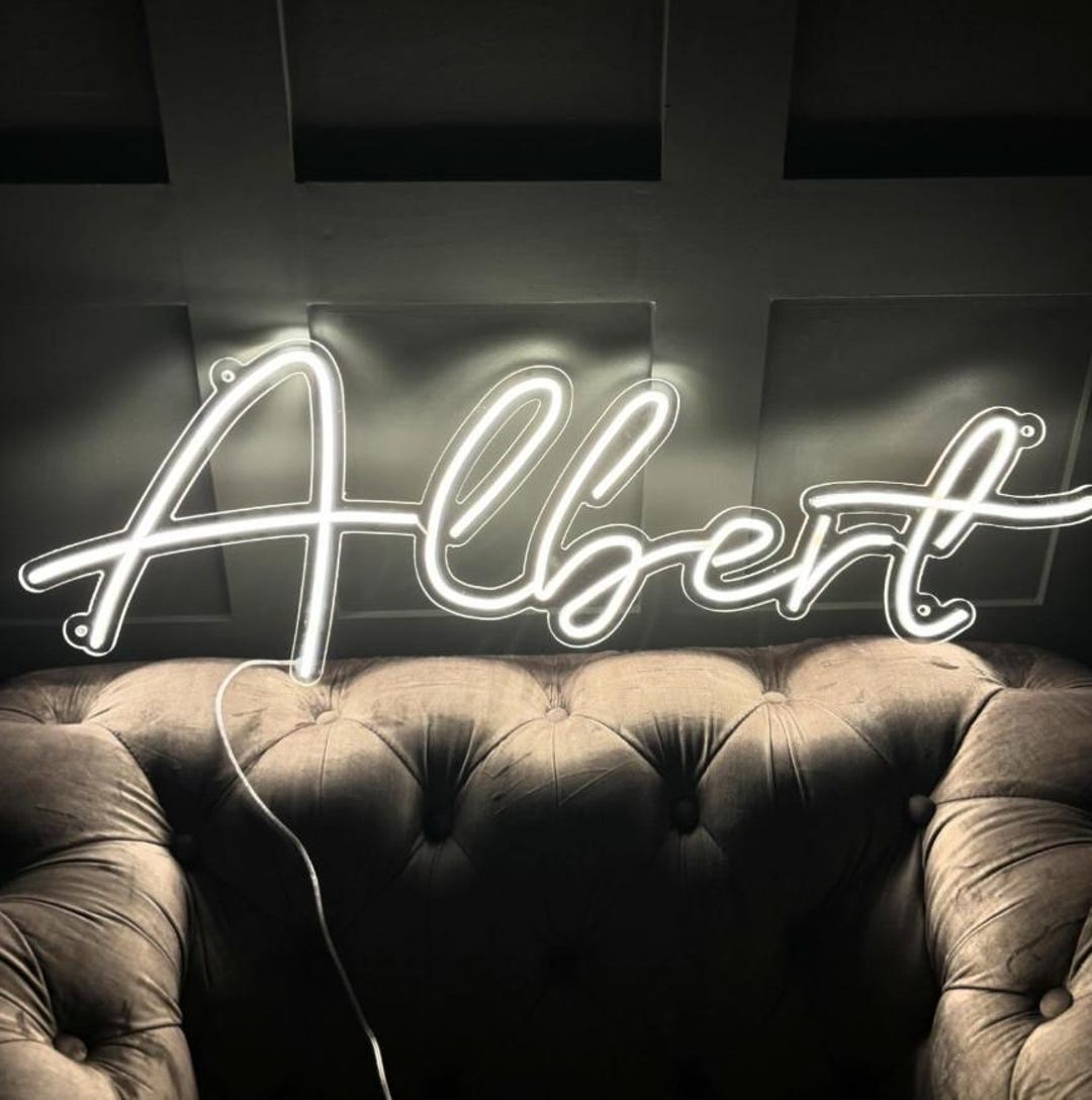 Custom Neon Name Sign,kids Bedroom Neon Sign Light,light up Name Sign ...