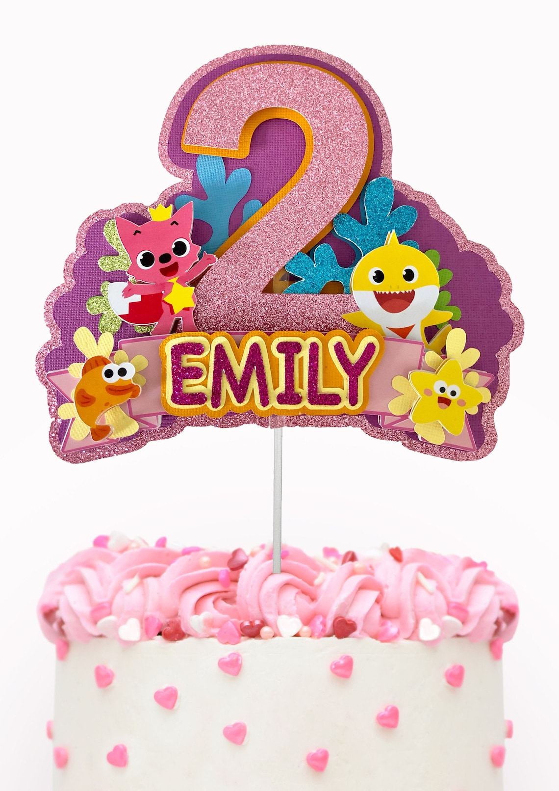 3D Cake Topper Cake Decoration Cake Topper Handmade - Etsy